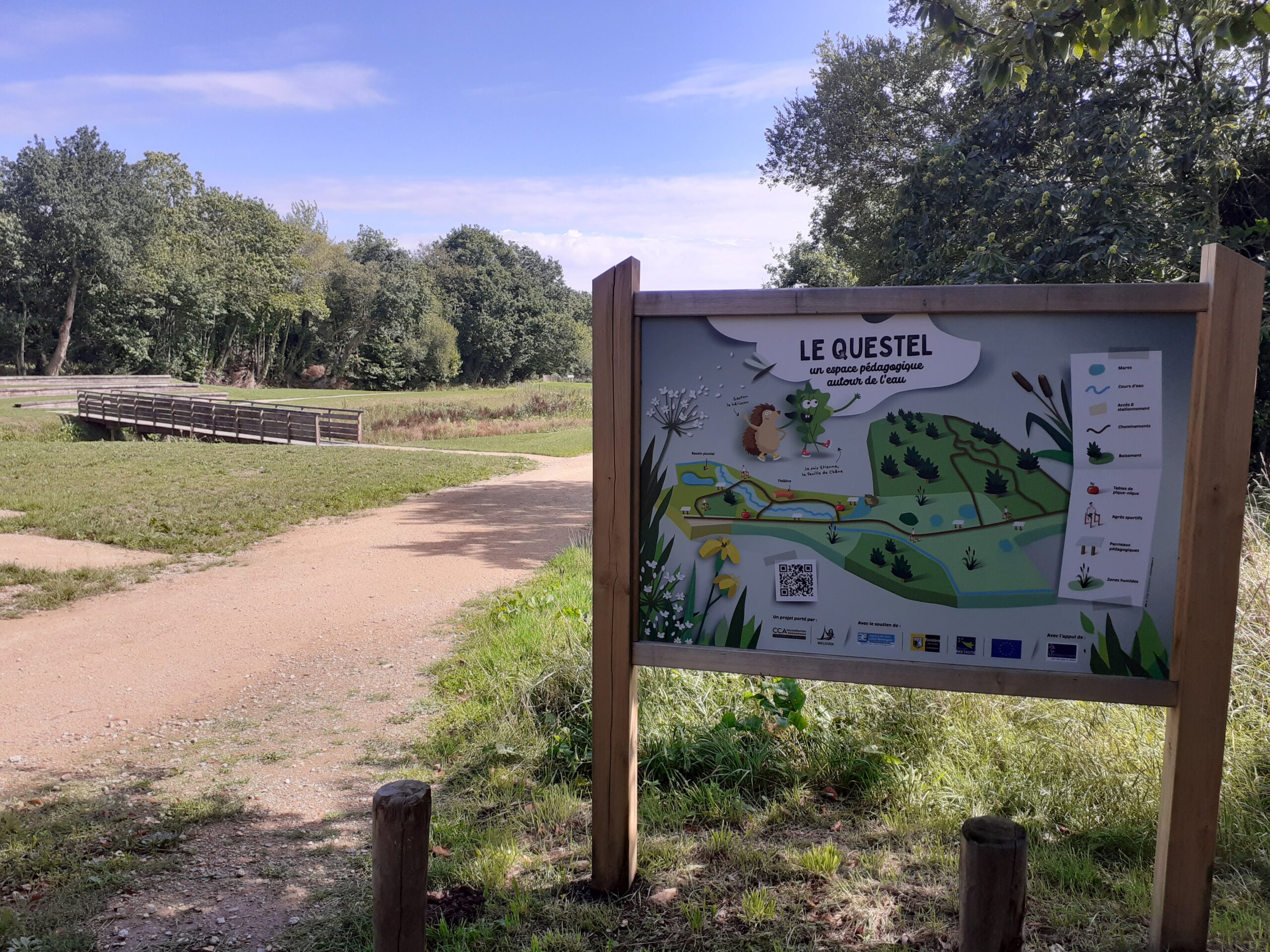 Parc du Questel – Site de la ville de Melgven